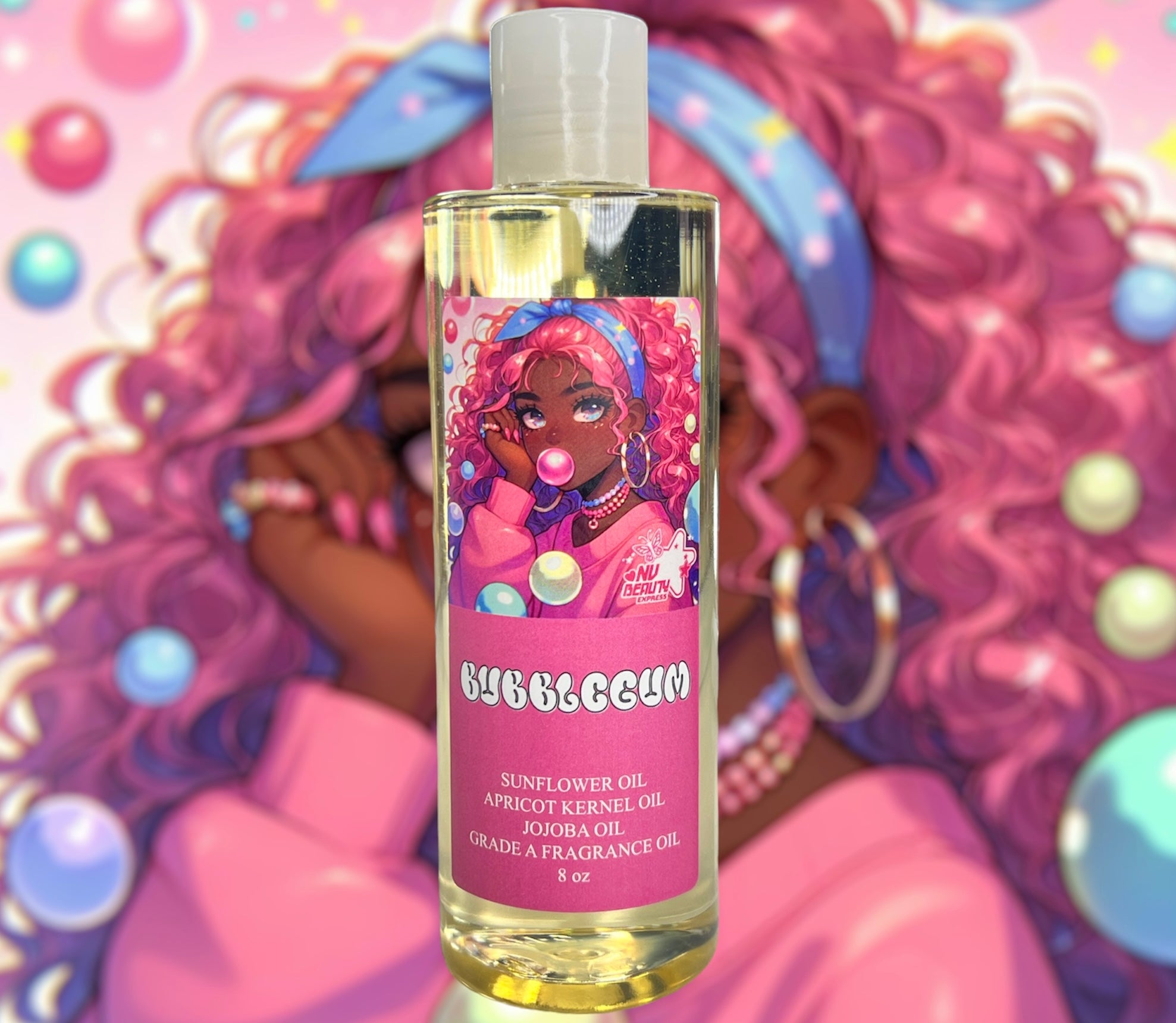 Bubblegum , Yummy Gloss Body Oil – nvbeautyexpress